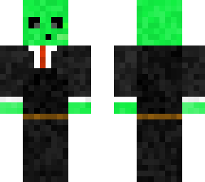 Slime in suit | Minecraft Skin