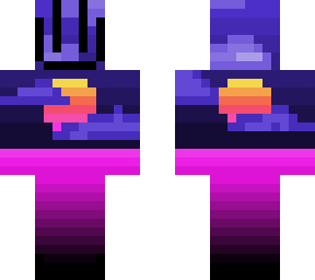 Smiley Vaporwave | Minecraft Skin