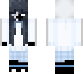 An infected girl | Minecraft Skin