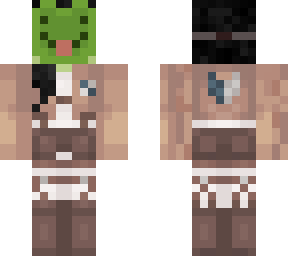 AOT frog girl | Minecraft Skin