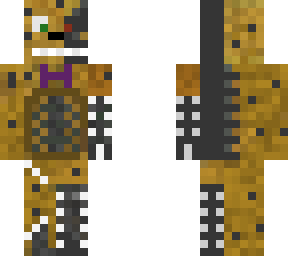 withered spring bonnie | Minecraft Skins