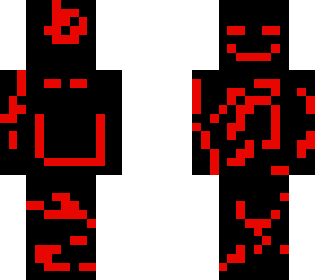 Black entity 2.0 | Minecraft Skin