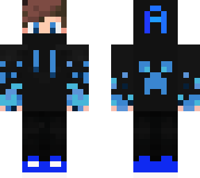 blue fire | Minecraft Skin