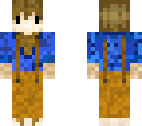 blue hobbit grian | Minecraft Skin
