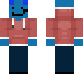 blue smile | Minecraft Skin