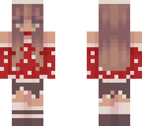 Cute mushroom girl | Minecraft Skin