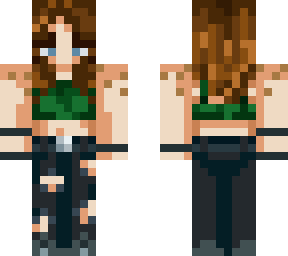 girl w freckles | Minecraft Skin