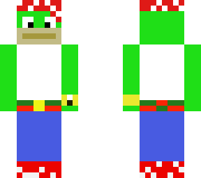 greedo is bleeding red | Minecraft Skin