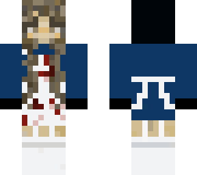 Jen female big q | Minecraft Skin