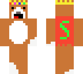 King Bulldog the 3rd | Minecraft Skin
