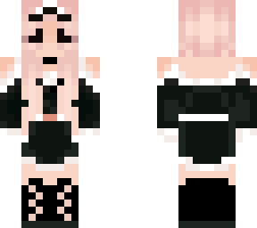 pink maid | Minecraft Skin