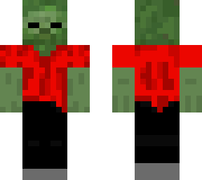 Red zombie | Minecraft Skin