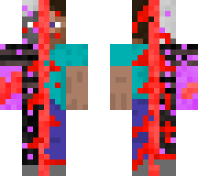 Terminator part human | Minecraft Skin