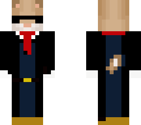 agent 007 hamster | Minecraft Skin