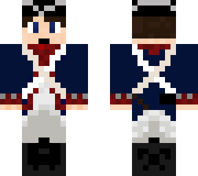 American revolutionary soldier | Minecraft Skin