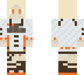 Arknights - Ifrit | Minecraft Skin