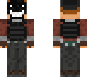 Big Grin Rust | Minecraft Skin