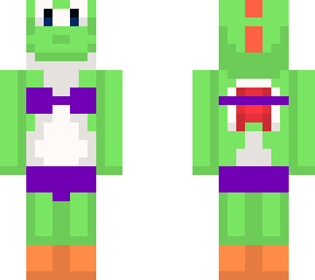 Bikini yoshi | Minecraft Skin