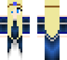 blond medieval princess | Minecraft Skin