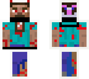 bloody steve | Minecraft Skin