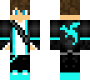 Blue Battle Boy | Minecraft Skin