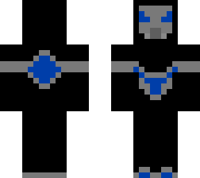 blue hacker | Minecraft Skin