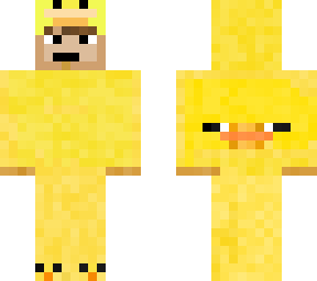 Boy with ducky suit | Minecraft Skin
