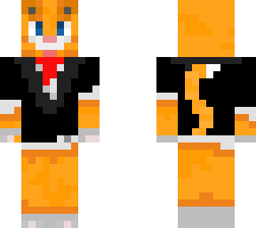 Cat in Suit | Minecraft Skin
