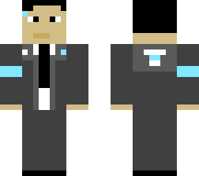 connor detroit become human | Minecraft Skins