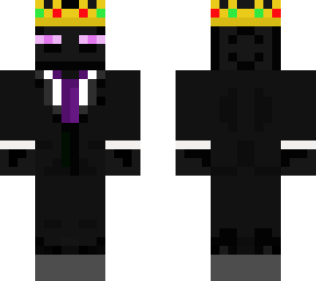 ender men with crown | Minecraft Skins