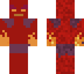 FIRE ZOMBIE | Minecraft Skin