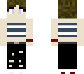 Girl with tube top | Minecraft Skin