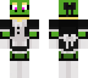 happy frog maid final | Minecraft Skin