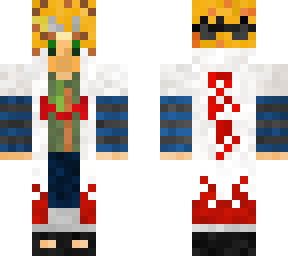 Minato Namikaze | Minecraft Skin