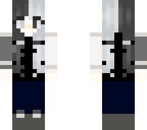 Monochrome Knight | Minecraft Skin