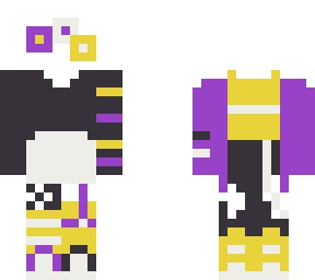 nonbinary pride ~~ raffle | Minecraft Skin