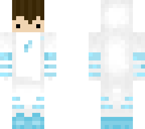 Norisk x Veto Lightblue | Minecraft Skin