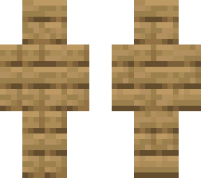 Oak Wood Plank Skin | Minecraft Skin