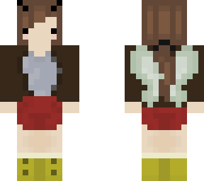 oc by me - bug girl | Minecraft Skin