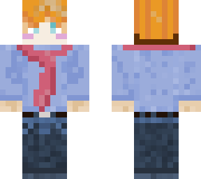 fnf senpai boyfriend | Minecraft Skins