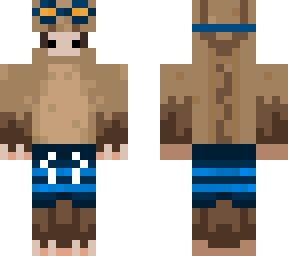Green Aardvark | Minecraft Skin