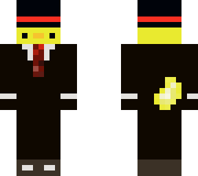 Top Hat Duck | Minecraft Skin