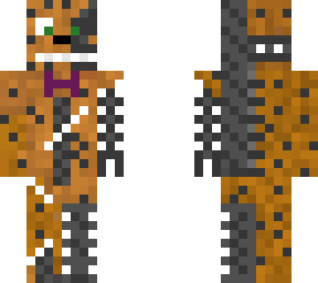 Withered Spring Bonnie V8 C4D | Minecraft Skin