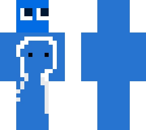 blue bad dream | Minecraft Skin