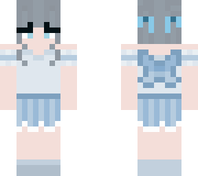 blue girl | Minecraft Skin