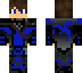 blue ninja gamer | Minecraft Skin