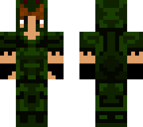 Boy in snakebite armour | Minecraft Skin