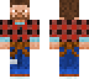 Steve With Beard | Minecraft Skins