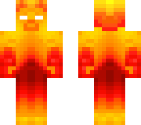 fire steve | Minecraft Skin