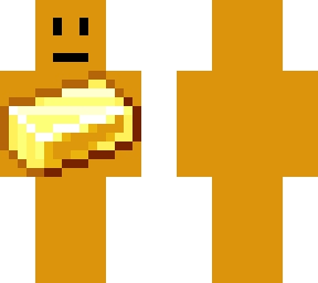 Minecraft Gold Ingot Pixel Art
